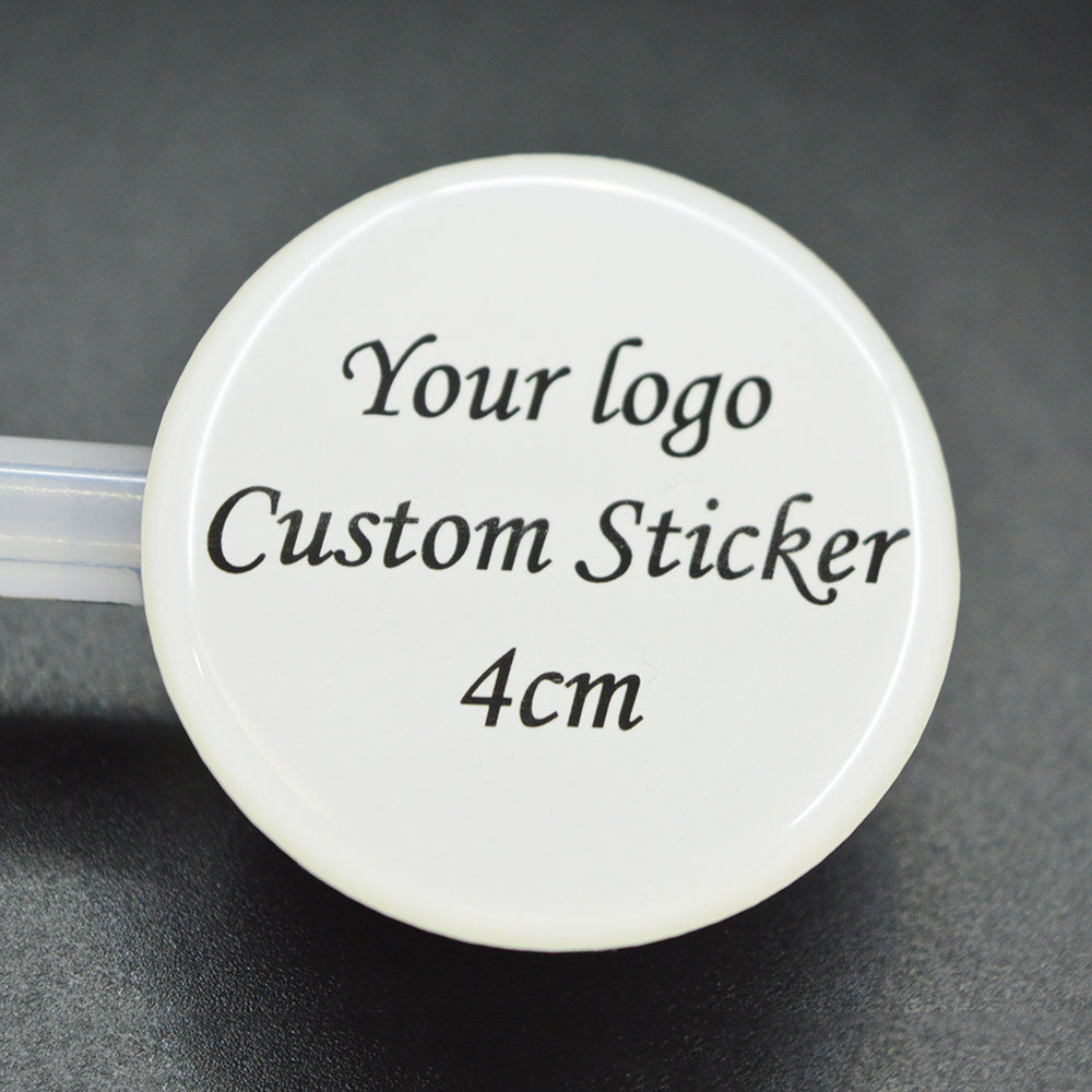 custom your own logo Epoxy dome stickers – Shirley Custom