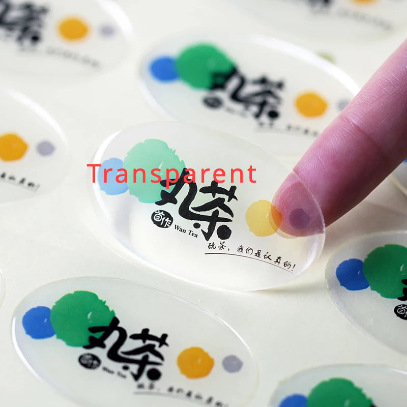 Shirley Custom waterproof oil proof Customize company logo epoxy dome ...